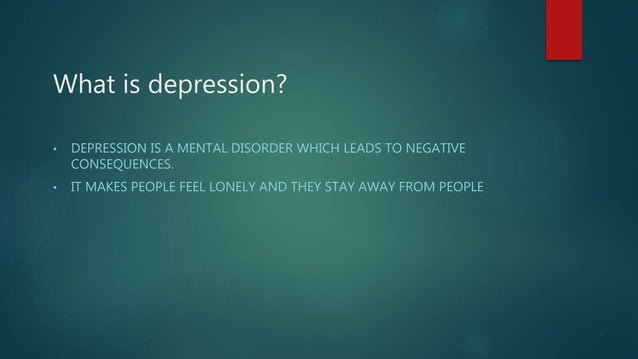Depression | PPTX