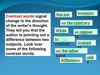ENGLISH 8 MODULE COMPARE AND CONTRAST.ppt