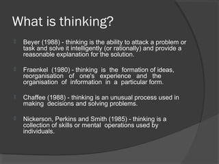 Week 7 critical thinking | PPT | Hobbies & Interests
