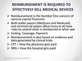 UCSF Life Sciences: Week 7 Devices Resources, Activities and Costs | PPTX