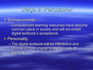 Week 8 digital textbooks storyboard | PPT