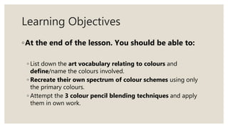 Week 7 eoa colours e-learning | PPTX