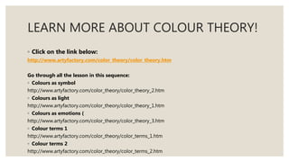 Week 7 eoa colours e-learning | PPTX