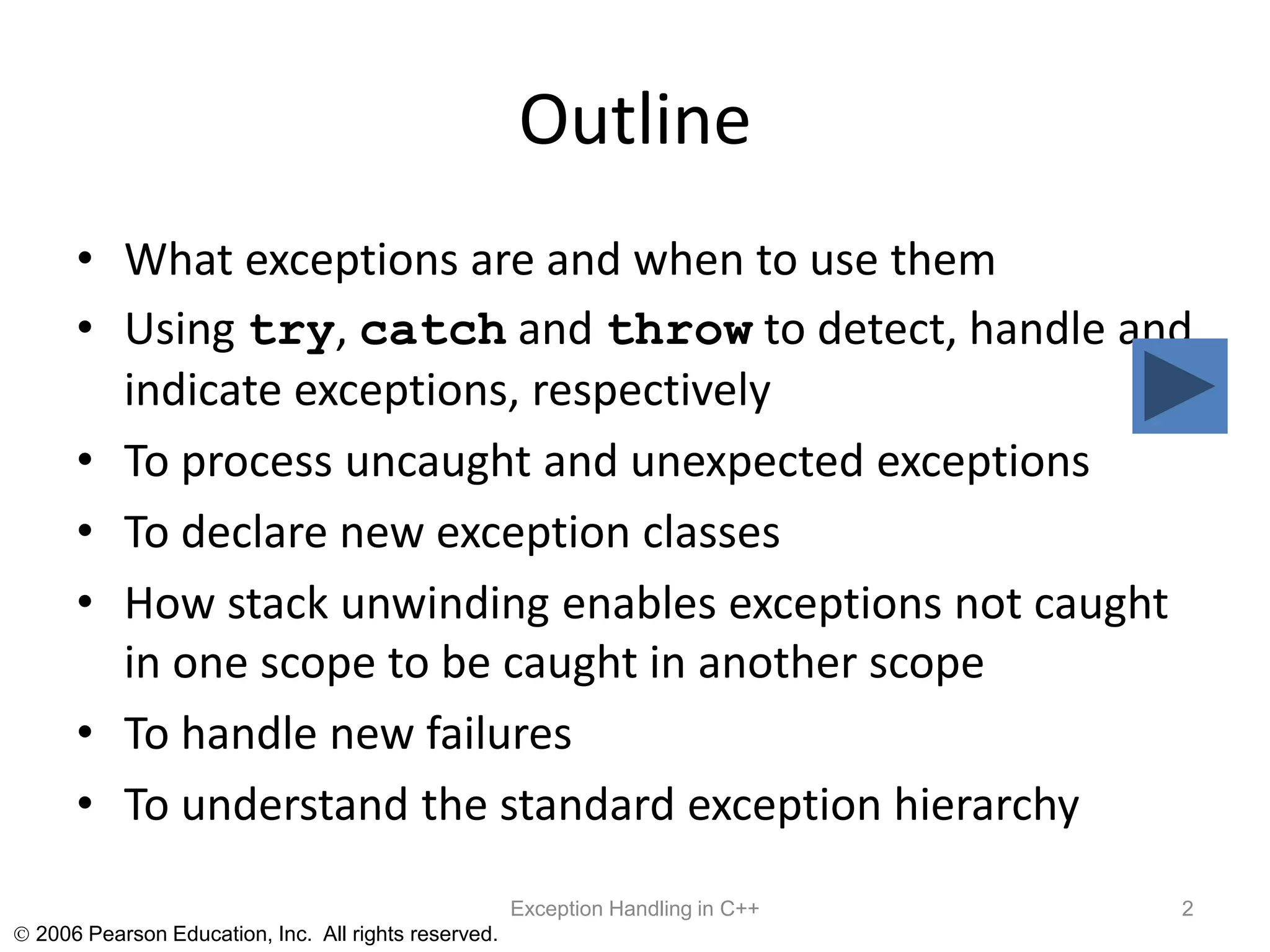 Exception Handling | PPT