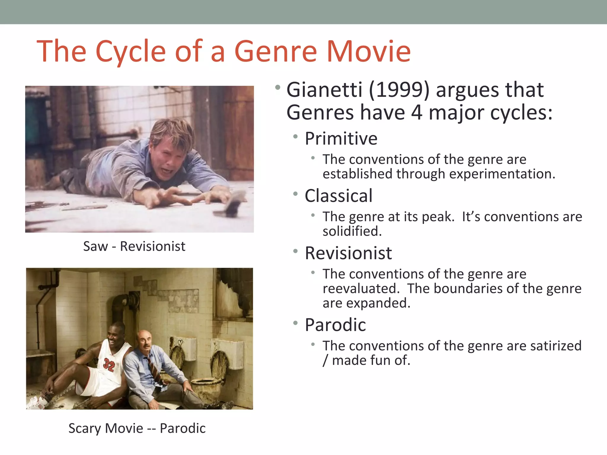 Intro to Film: Genres | PPT