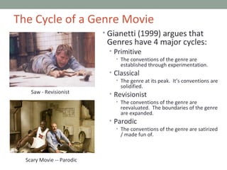 Intro to Film: Genres | PPT
