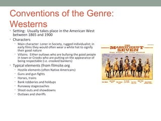 Intro to Film: Genres | PPT