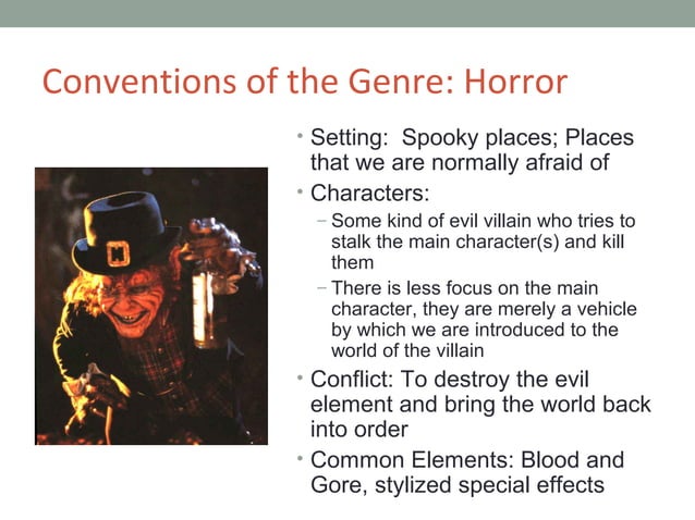 Intro to Film: Genres | PPT