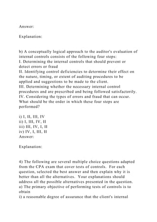 Week 7 Homework Questions1) This question is based on Toms Tr.docx