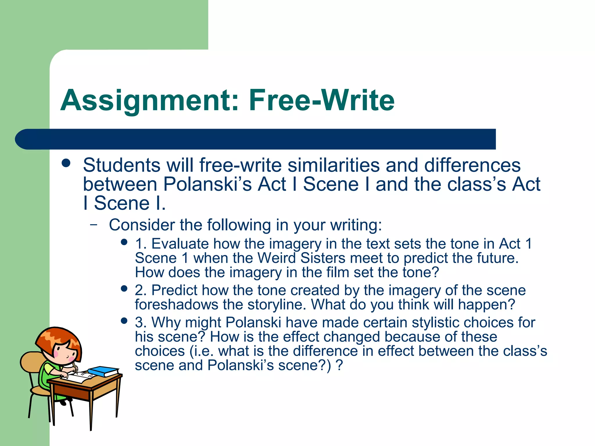 Macbeth Mini-Lesson | PPT