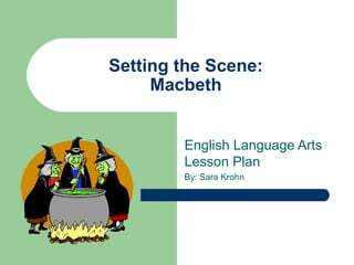 Macbeth Mini-Lesson | PPT