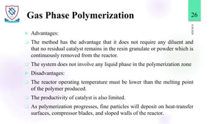 Techniques of Polymerization | PPTX