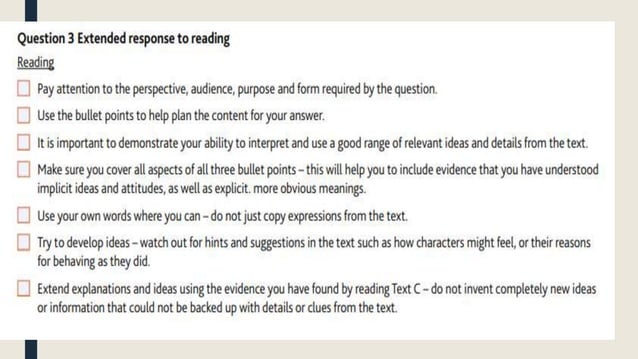 Week 7, Semester 1- Extended Response - Informal Letter.pptx