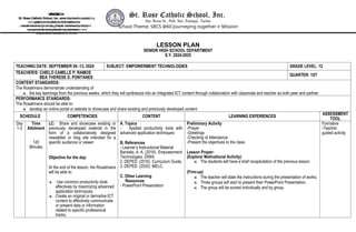 WEEK 7 lesson plan in science about chemistry | DOCX