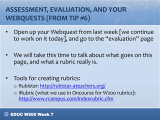 Week 7 spring_2013_part7 | PPT