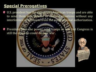 Week 7, the inherent powers of the president | PPT