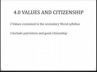 Week 8. educational emphases (i) | PDF