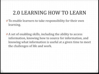 Week 8. educational emphases (i) | PDF