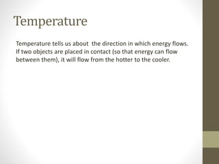 Thermal Properties of Material presentation | PPTX