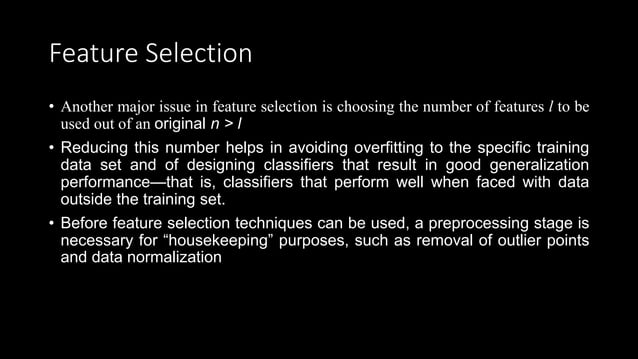 Week_8machine learning (feature selection).pptx | Educational Assessment | Education