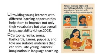 Teaching vocabulary to young learners--- | PPTX