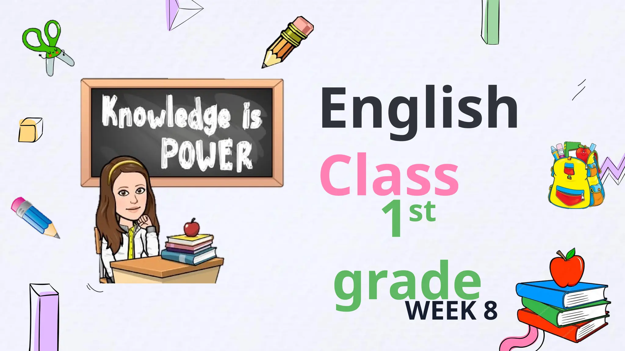 Classroom objects and About Prepositions of place | PPTX