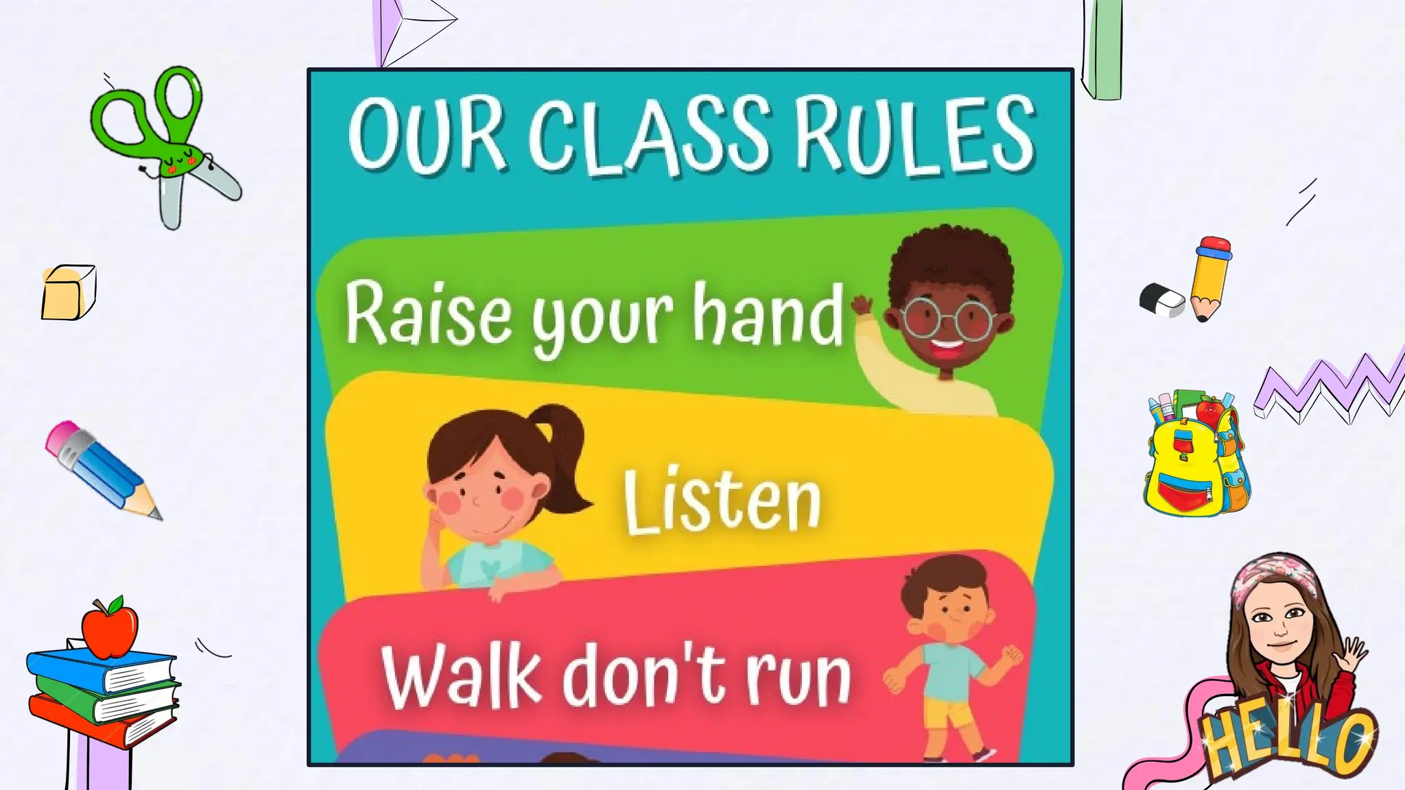 Classroom objects and About Prepositions of place | PPTX