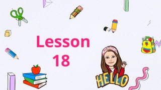 Classroom objects and About Prepositions of place | PPTX