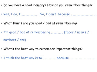 Week 8 - memory and giving directions.pptx