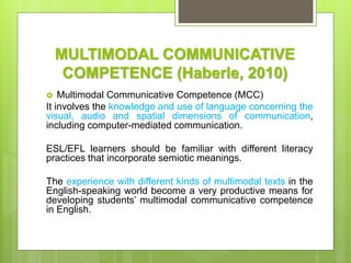 Multimodal communicative competence revised version | PPT