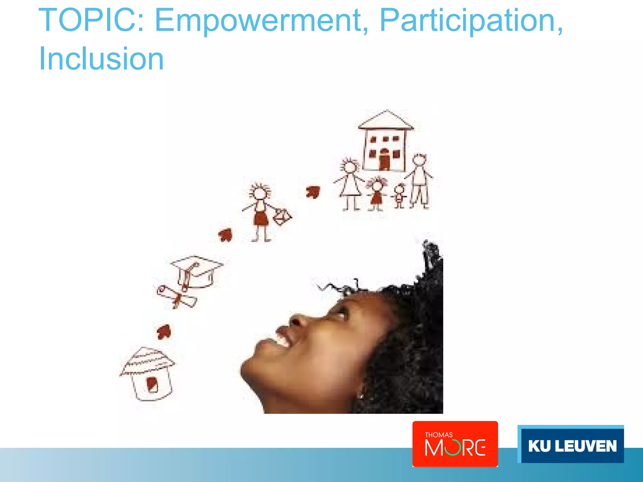 Week 8 participation, empowerment, inclusion | PPT