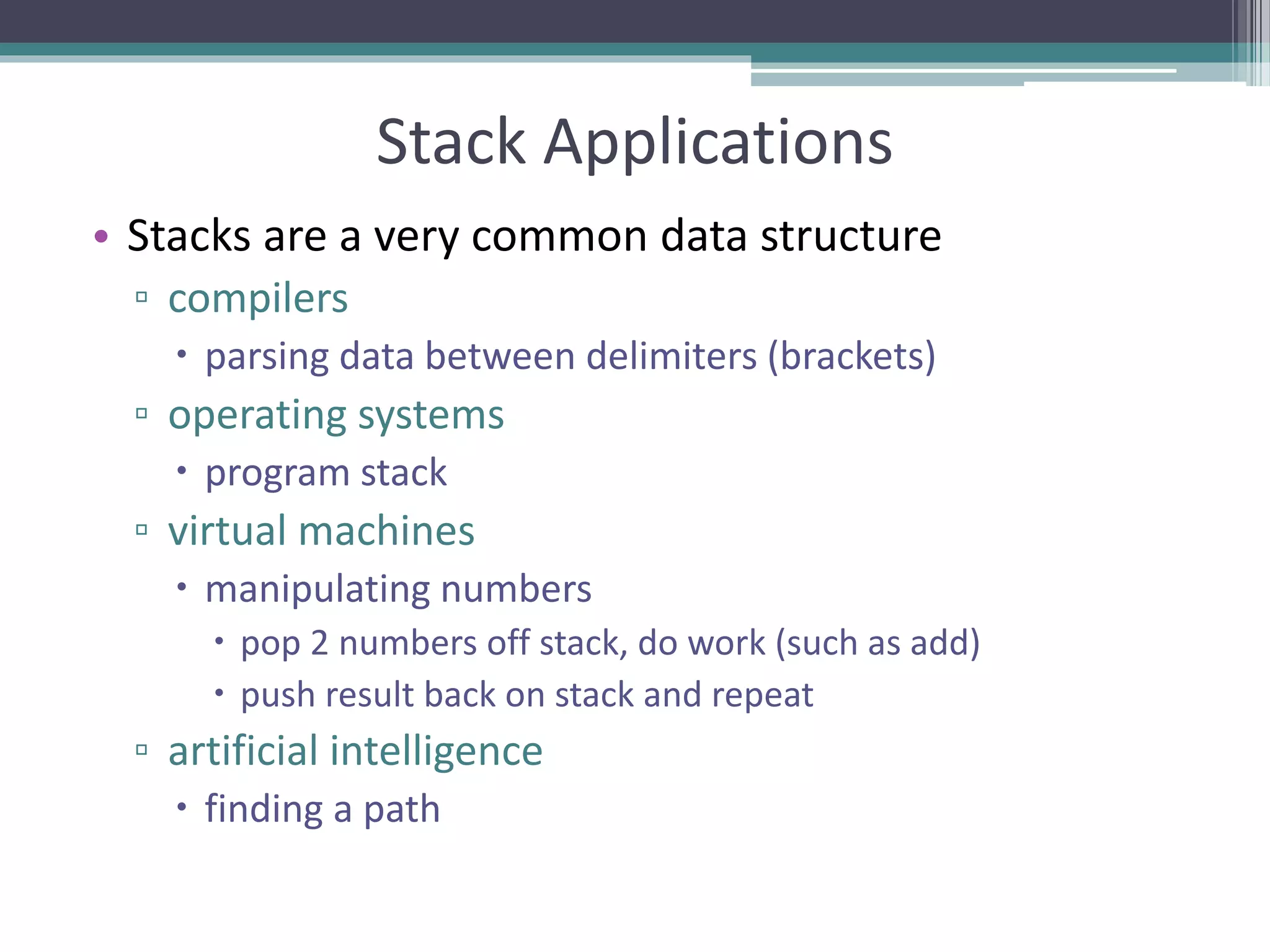 Stack Data Structure | PPT
