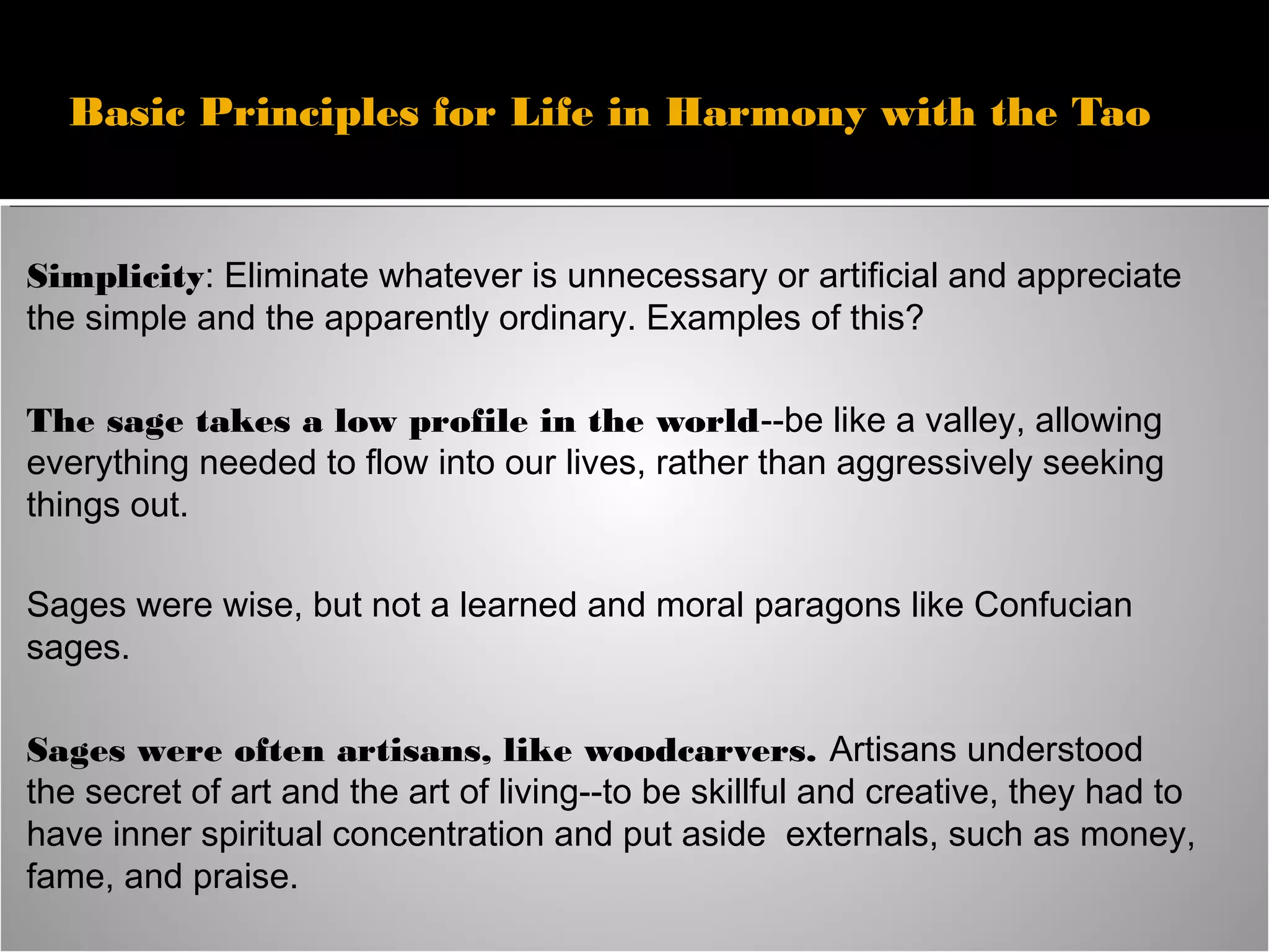 Taoism, Confucianism, Shinto lecture | PPT