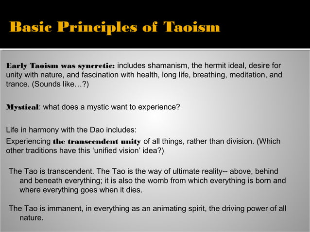 Taoism, Confucianism, Shinto lecture | PPT