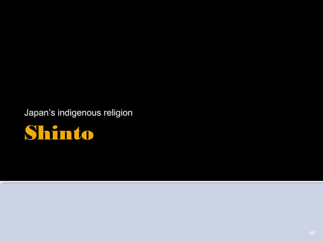 Taoism, Confucianism, Shinto lecture | PPT