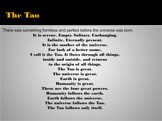 Taoism, Confucianism, Shinto lecture | PPT