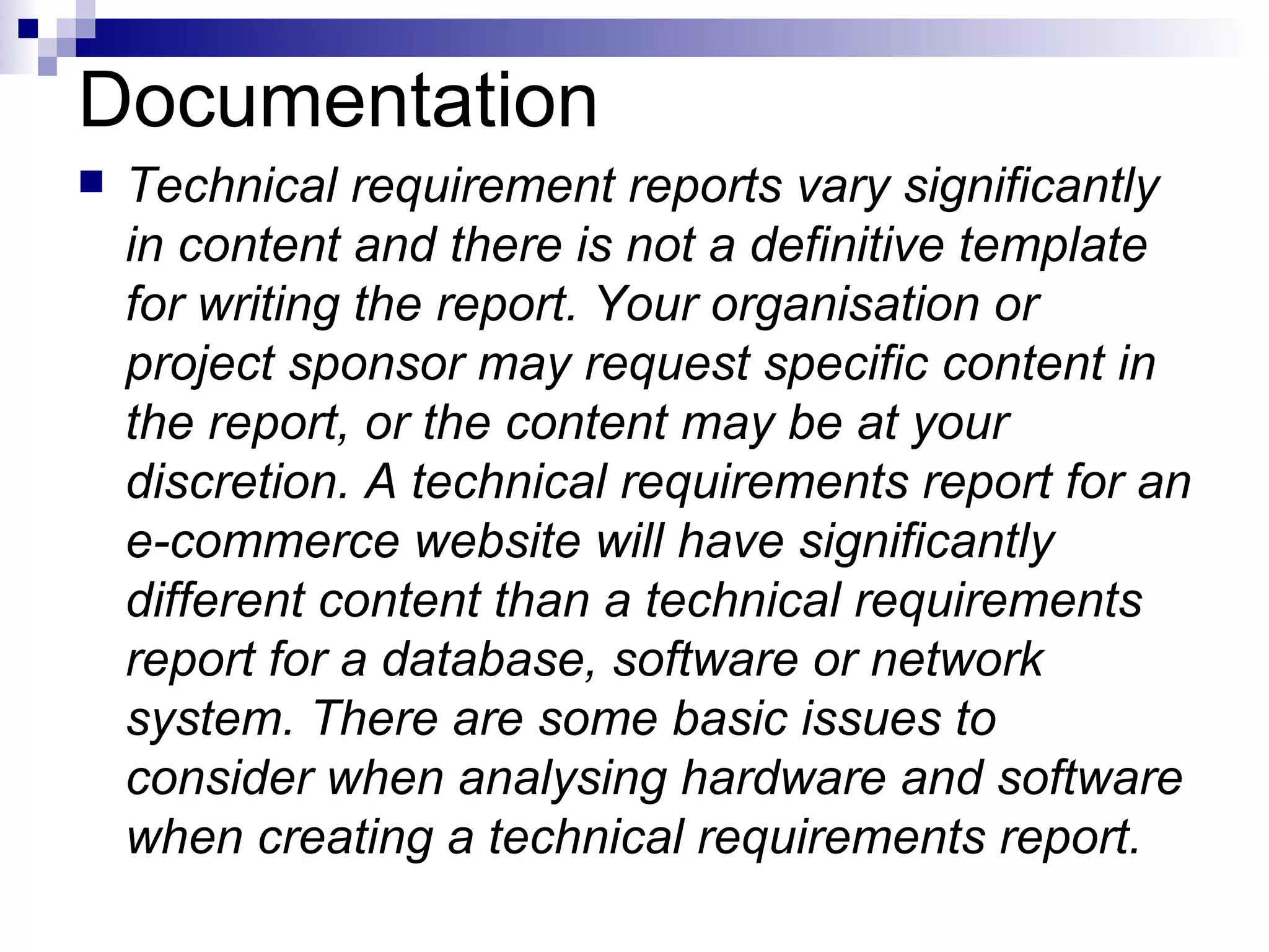 Week8 Topic1 Translate Business Needs Into Technical Requirements | PPT