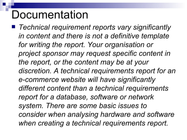 Week8 Topic1 Translate Business Needs Into Technical Requirements | PPT