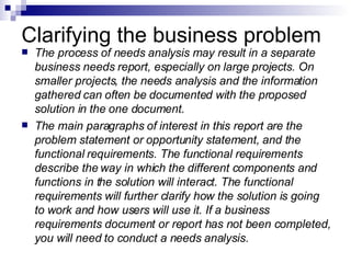Week8 Topic1 Translate Business Needs Into Technical Requirements | PPT