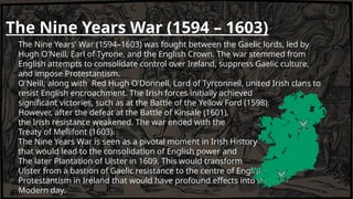 Week 8 - The Tudor Conquest of Ireland (1485-1603).pptx