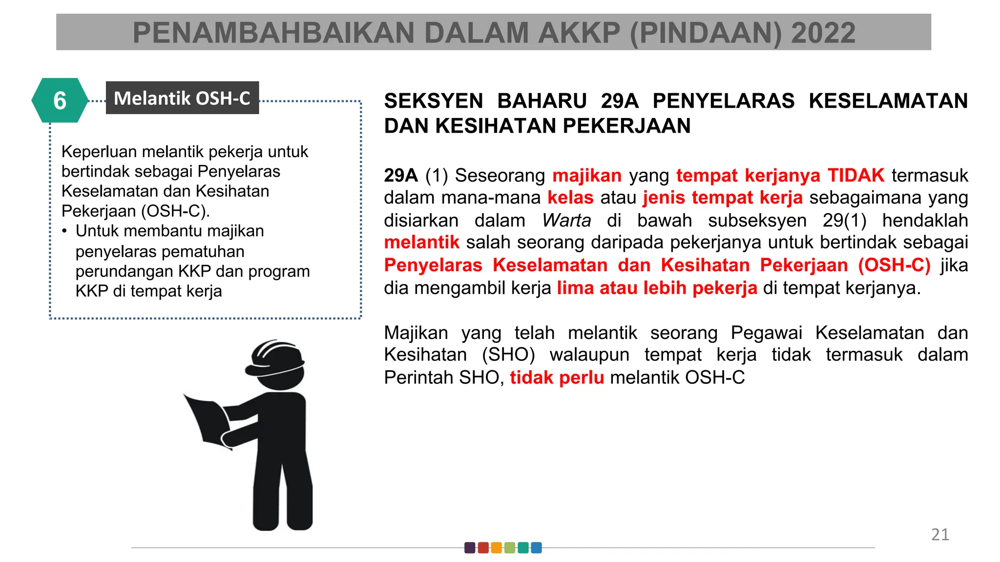 Akta Keselamatan dan Kesihatan Pekerjaan (Pindaan) dan Akta Kilang dan ...