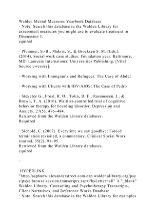 Week8 assigment Assignment Assessment Application Imagine how t.docx