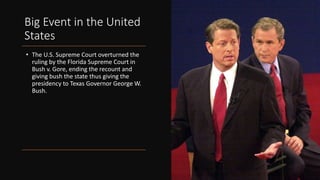 This powerpoint is a brief description of the early 2000s | PPTX