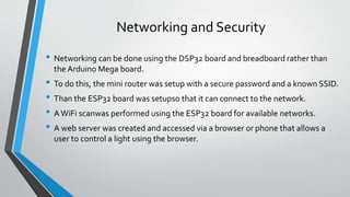 CEIS101: IoT Home Security System | PPTX