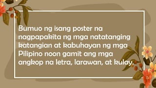 Araling Panlipunan 5; Mga Kabuhayan ng Sinaunang Pilipino | PPTX