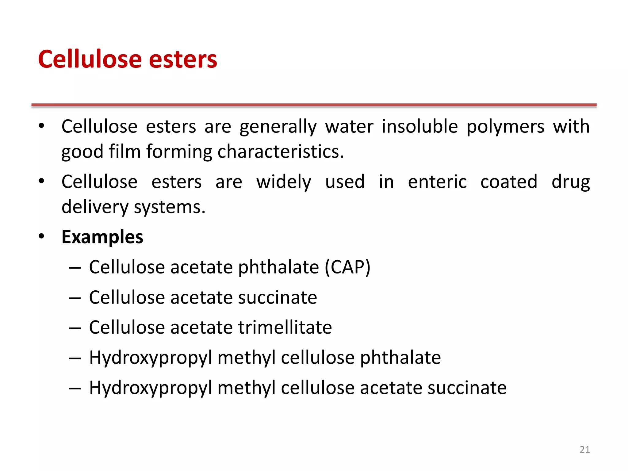enteric coating polymers | PPTX