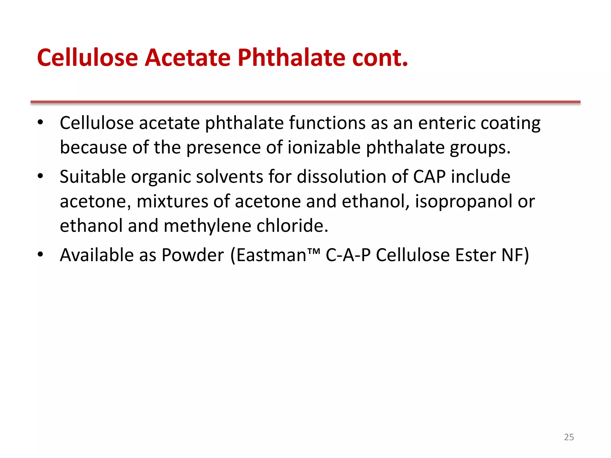 enteric coating polymers | PPTX