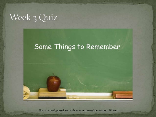 Week8 finalexamlivelecture 2010june | PPT