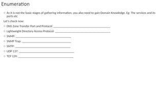 Week 8 IT infrastructure Scanning and Enumeration Part 2.pptx