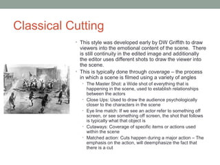 Intro to Film: Editing | PPT